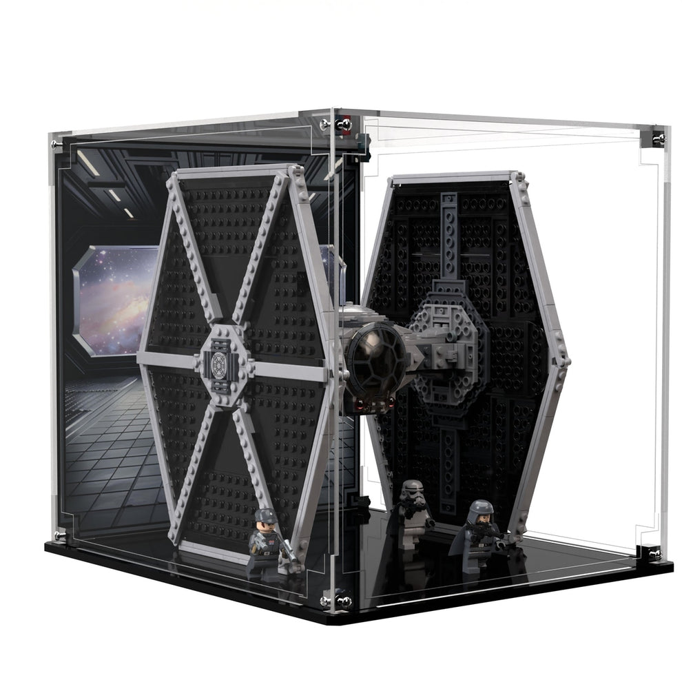 Display Case For LEGO® Star Wars Imperial TIE Fighter™ 75211 – Brick In It