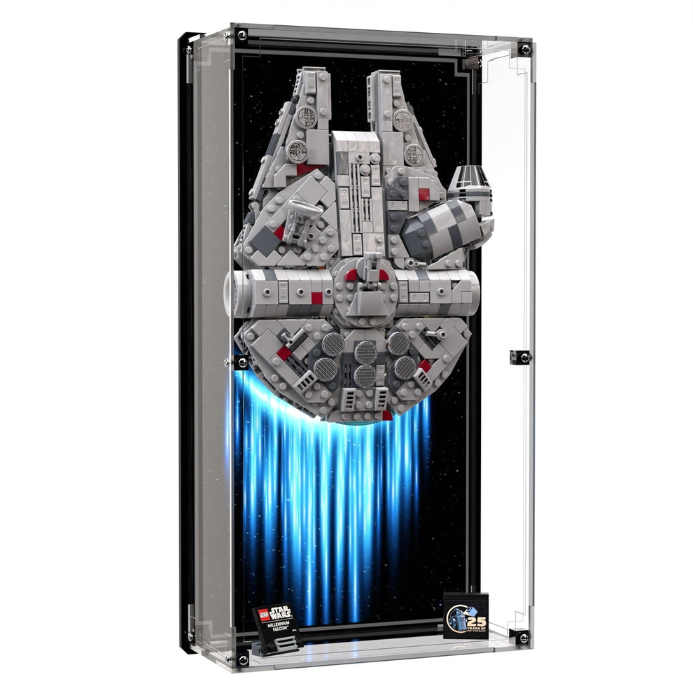 Wall Display Case For LEGO® Star Wars™ Millennium Falcon™ 75375 – Brick ...