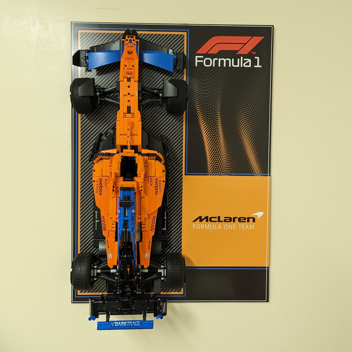 LEGO® Technics McLaren Formula 1™ F1 Race Car Wall Mount (42141)