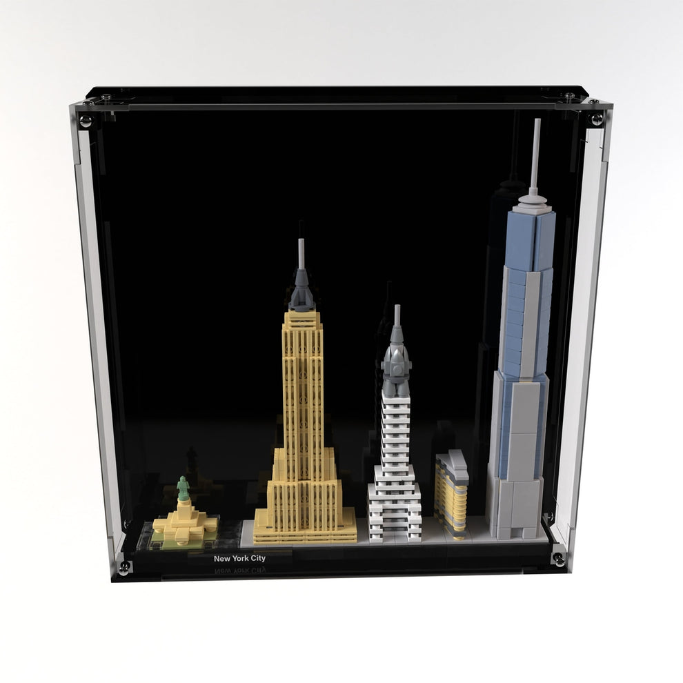Wall Mounted Display Case For LEGO® Architecture New York City 21028 ...