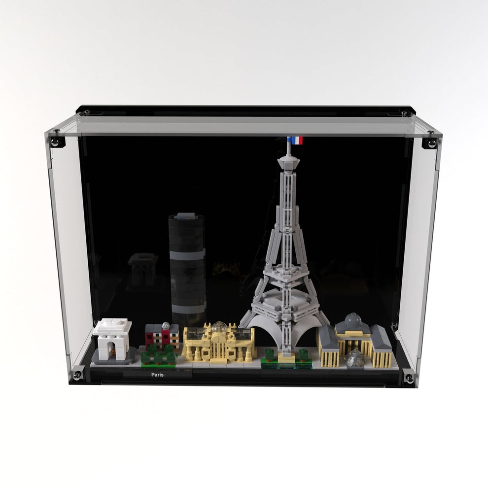 Wall Mounted Display Case For LEGO® Architecture Paris 21044 – Brick In It